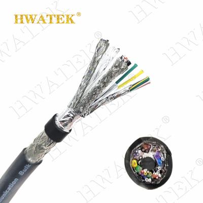 China UL2464 Flexible Electrical Cable 300V 5P 28AWG AB Shield PVC Jacket for sale