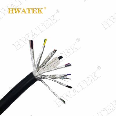 China UL 20276 1Px28AWG+2Cx26AWG Tinned Copper Stranded PVC Shield Multicore Cable 30V for sale