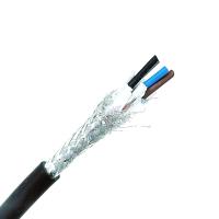 China 500V PVC Jacket Bared Copper Stranded Cable 2C×0.34mm2 + AB  34502 Equivalent for sale