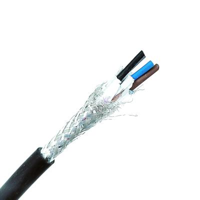 China 500V PVC Jacket Bared Copper Stranded Cable 2C×0.34mm2 + AB  34502 Equivalent for sale