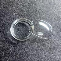 China Customized Size Transparent Sapphire Crystal Watch Glass Domed For Wristwatch for sale