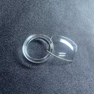 China Customized Size Transparent Sapphire Crystal Watch Glass Domed For Wristwatch for sale