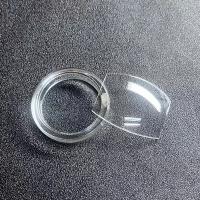 China Clear Special Shape Domed Sapphire Crystal Transparent For Wristwatch for sale