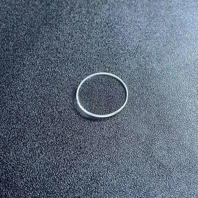 China Al2O3 15-50mm Sapphire Crystal Watch Glass Flat Lens Protector for sale