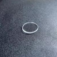 China Flat Grooving Ar Coating sapphire glass screen protector for watches for sale