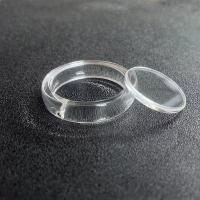 China 20-50mm Sapphire Box Crystal Top Hat Sapphire Lens For Unisex Watches for sale
