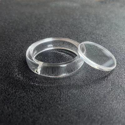China 20-50mm Sapphire Box Crystal Top Hat Sapphire Lens For Unisex Watches for sale