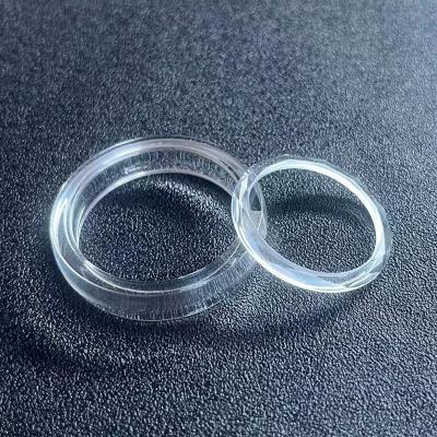 China Watch Glass Wristwatch Parts Sapphire Bezel Insert With Facet for sale