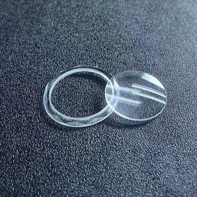 China Clear Color Sapphire Box Crystal Watch Glass Customized Size for sale