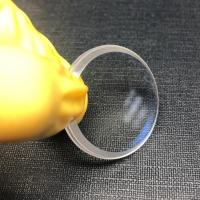 China Blue AR Coating Round Plano Sapphire Crystal Watch Glass 930Pa for sale