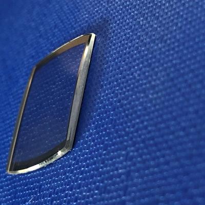 China Rectangle Shape Sapphire Convex Crystal Sapphire Crystal Optical Lens for sale