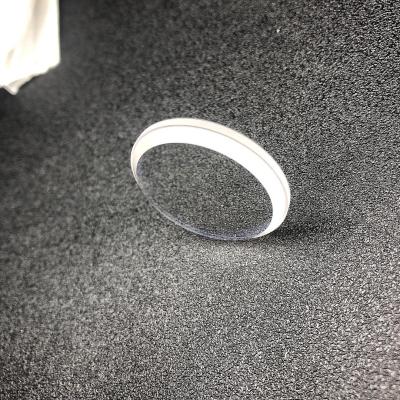 China Flat Grooving Blue Ar Coating Watch Glass Sapphire Crystal Optical Lens for sale