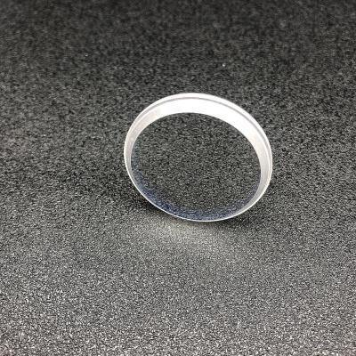 China Factory Price Flat Grooving Blue Ar Coating Watch Glass Sapphire Lens for sale