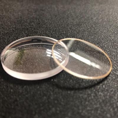 China 9H Transparent 0.5 - 200mm Domed Sapphire Crystal For Watch for sale