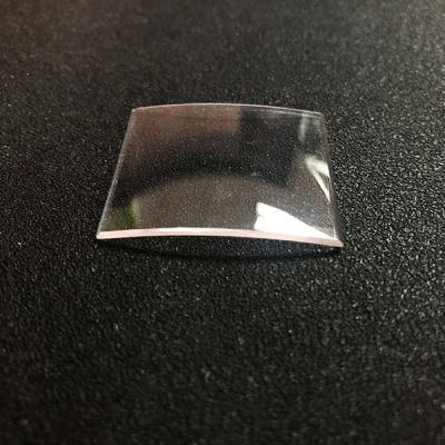 China Laser Cutting Curved 0.5 - 20mm Sapphire Crystal Watch Glass for sale