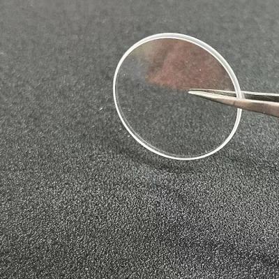 China RoHS Plain Flat Sapphire Crystal Watch Glass With High Transparency for sale