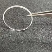 China Custom Shape AR Coating Flat Plano Sapphire Crystal Watch Glass for sale