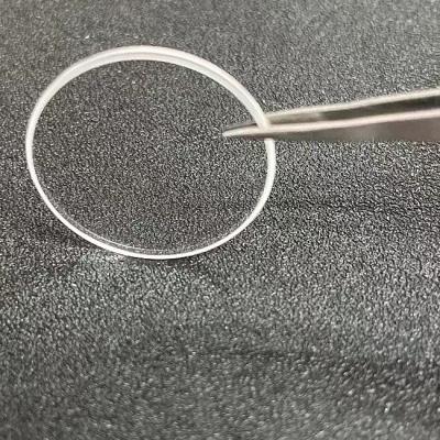China Custom Shape AR Coating Flat Plano Sapphire Crystal Watch Glass for sale