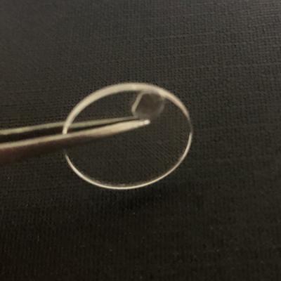 China 25mm Sapphire Watch Magnifying Lens Mohs Hardness 9 for sale