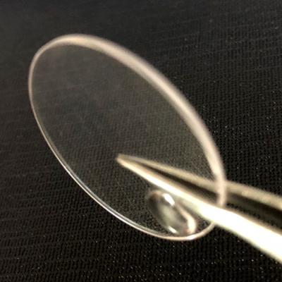 China RoHS 1.5mm Sapphire Crystal Watch Magnifying Glass for sale