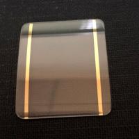 China Silkprinting Double Cylinder Plano Sapphire Watch Glass for sale