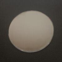China Golden Silkprinting Double Cylinder Sapphire Crystal Lens Cover For Watch for sale