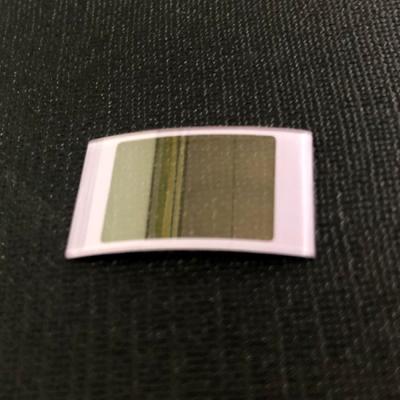 China Purple Silkprinting Sapphire Crystal Glass Diameter 20mm - 50mm For Branded Watch for sale