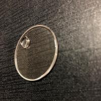 China Plain 0.5-200mm Thickness Sapphire Crystal Watch Glass With Magnifying Lens for sale