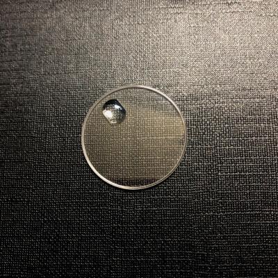China Plain 0.5-200mm Thickness Sapphire Crystal Watch Glass With Magnifying Lens for sale