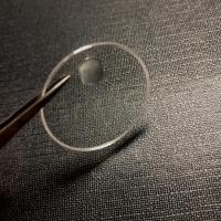 China Plain 0.5-200mm Thickness Sapphire Crystal Watch Glass With Magnifying Lens for sale