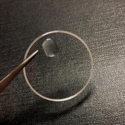 China Magnifying Glass Sapphire Watch Crystal Plano Wear Resistant H9 for sale