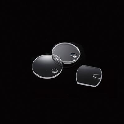 China AR Coating Flat H9 Crystal Sapphire Watch Glass Magnifying Synthetic for sale