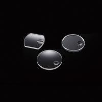 China AR Coating Flat H9 Crystal Sapphire Watch Glass Magnifying Synthetic for sale