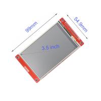 China 3.5 Inch Lcd Module Spi 480x320 TFT Display Module Panel Driver IC ILI9488 for sale