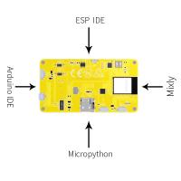 China LVGL 3.5 Inch Capacitive Touch Screen 320*480  WIFI Bluetooth Esp32 Oled Module for sale