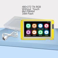 China ESP32-S3 Tft Lcd Module 480*270  HMI 4.3 Inch Tft Lcd Display Arduino LVGL for sale
