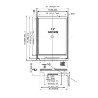 China ILI9341V SPI LCD Display 240*320 320*240 2.4 SPI TFT LCD Display  Module for sale
