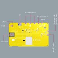 China 800x480 7 Inch Capacitive Touch Screen ESP32-S3 8M PSRAM Lcd Module Tft for sale