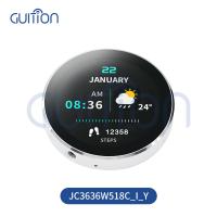China JC3636W518C 5V TFT HMI Display Module with 60° View Angle and Lightweight Design for sale