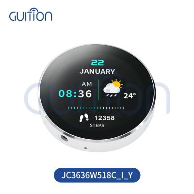 China JC3636W518C 5V TFT HMI Display Module with 60° View Angle and Lightweight Design for sale