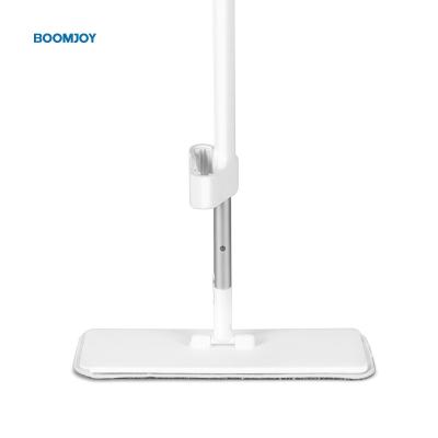 China New Product Sustainable Microfiber Squeeze BOOMJOY Flat Mop With A Flat Mop Pad for sale