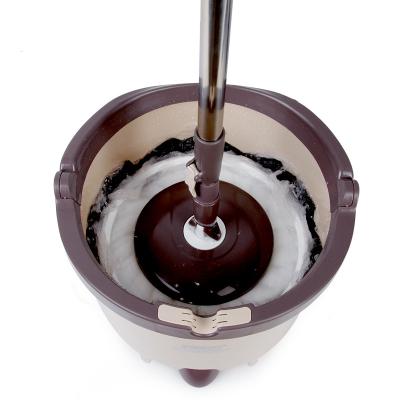 China HOT SALE viable 360 ​​DEGREE ROTATING CNY PROMOTION MAGIC TWIST BROOM WITH SINGLE BUCKET FOR CLEANING for sale