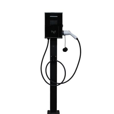 China 7kW 22kw Charging Station Untethered Type 2 Socket Impact Resistant IK10 Weatherproof Outdoor Home Charging Pile for sale