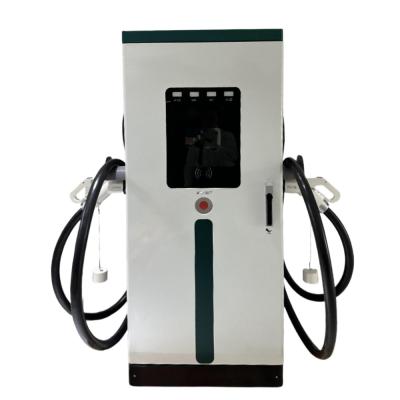 China 120kW DC Fast EV Charger with Dual CCS2 Connector and Liquid Cooled Technology for High Power Charging for sale