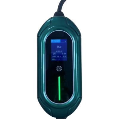 China Portable Wallbox EV Charger with 3.5-22kW Output Power Customizable Color and ISO9001:2015 Certification for sale