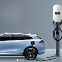 China 32A 7kW Wall-mounted EV Charger with App-Controlled Fast Charging Station for Cars for sale