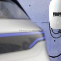 China New 11kW 3-Phase Electric Car Charger with Bluetooth Connectivity and TUV Certified Rapid Commercial EV Charging Pile for sale