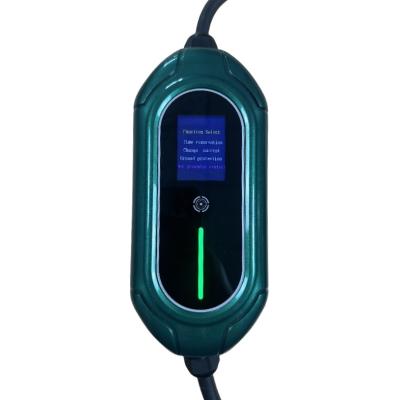 China Portable 7 kW 32A AC EV Charger Electric Car Charging Station for Home Use for sale
