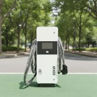 China Shenzhen 60-80KW DC Fast Charger with LCD Screen for CCS2/GBT EV Charging Station in Commercial Parking Lots for sale
