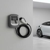 China 7 kW 32A Adjustable EV Charger Wallbox with J1772 and GBT Compatibility for Electric Cars for sale